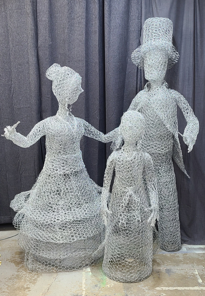 Chicken Wire-U of A Botanical Gardens Private Art Collection -The Danc ...